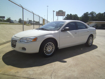 chrysler sebring 2006 white sedan gasoline 4 cylinders front wheel ...
